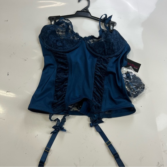 Intimates & Sleepwear | Body Rage Womens Navy Blue Lingerie Set Brand ...